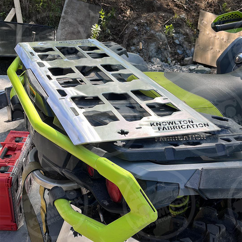 Canam Outlander Packout Plate – Knowlton Fabrication